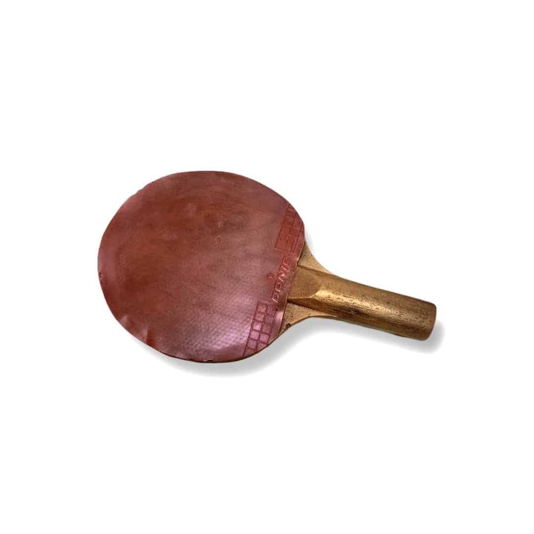 Bordtennis bat i flot gaveæske. | Chokodesign